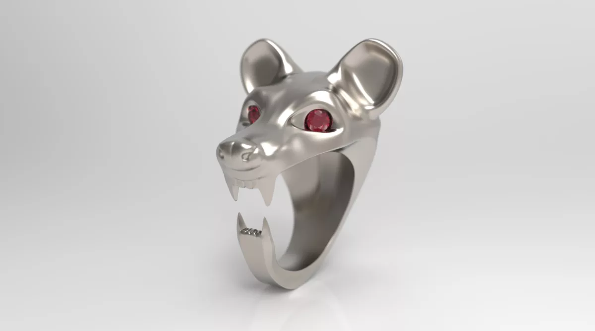 Fossa 3D Ring Model | Content Browser